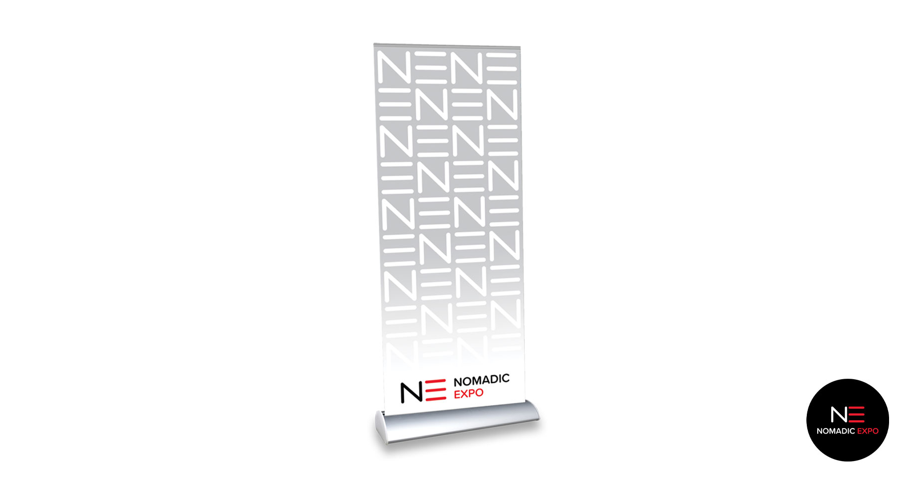 Versilo 1 retractable banner - Nomadic Expo
