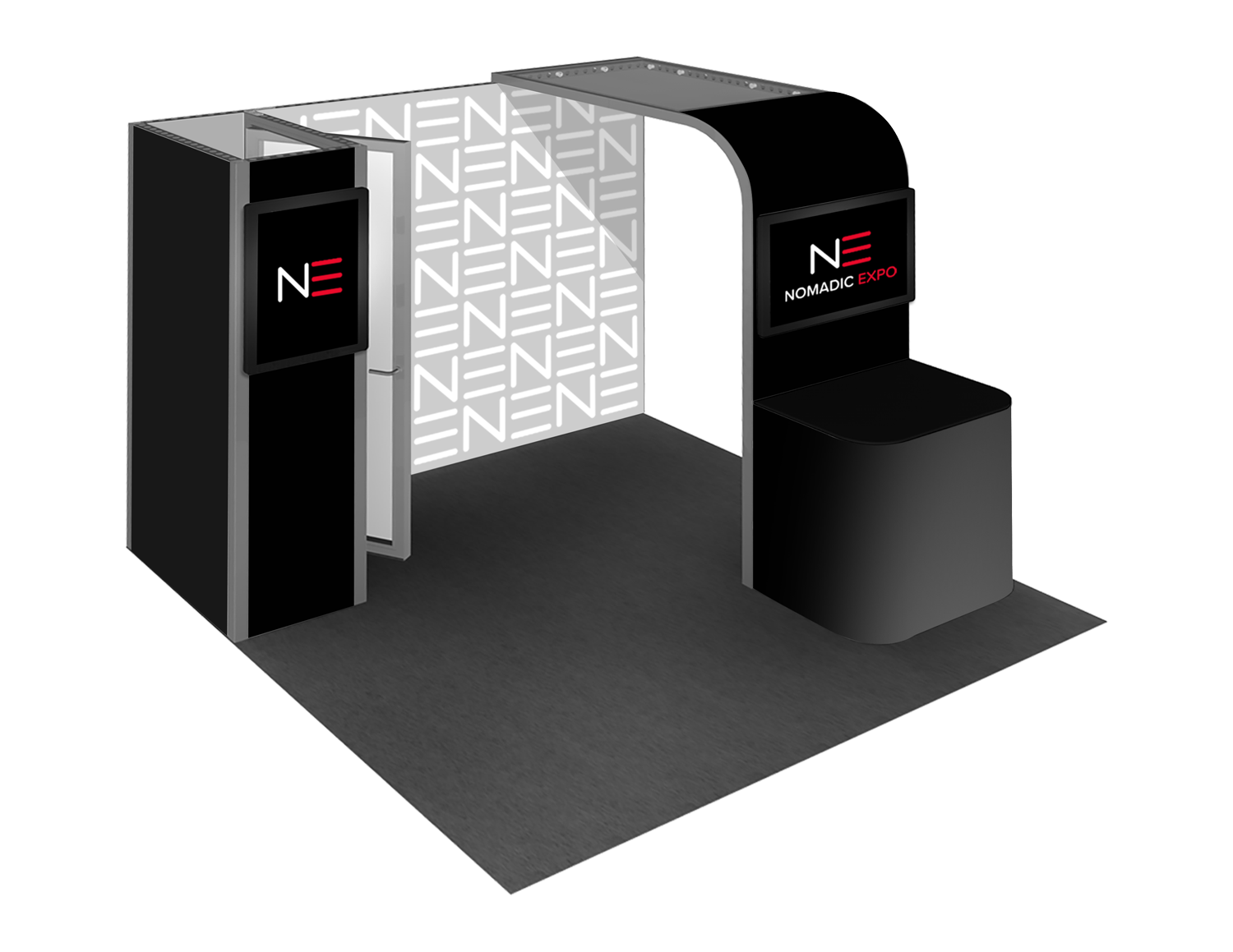 BeMatrix Booth Custom Stand Nomadic Expo
